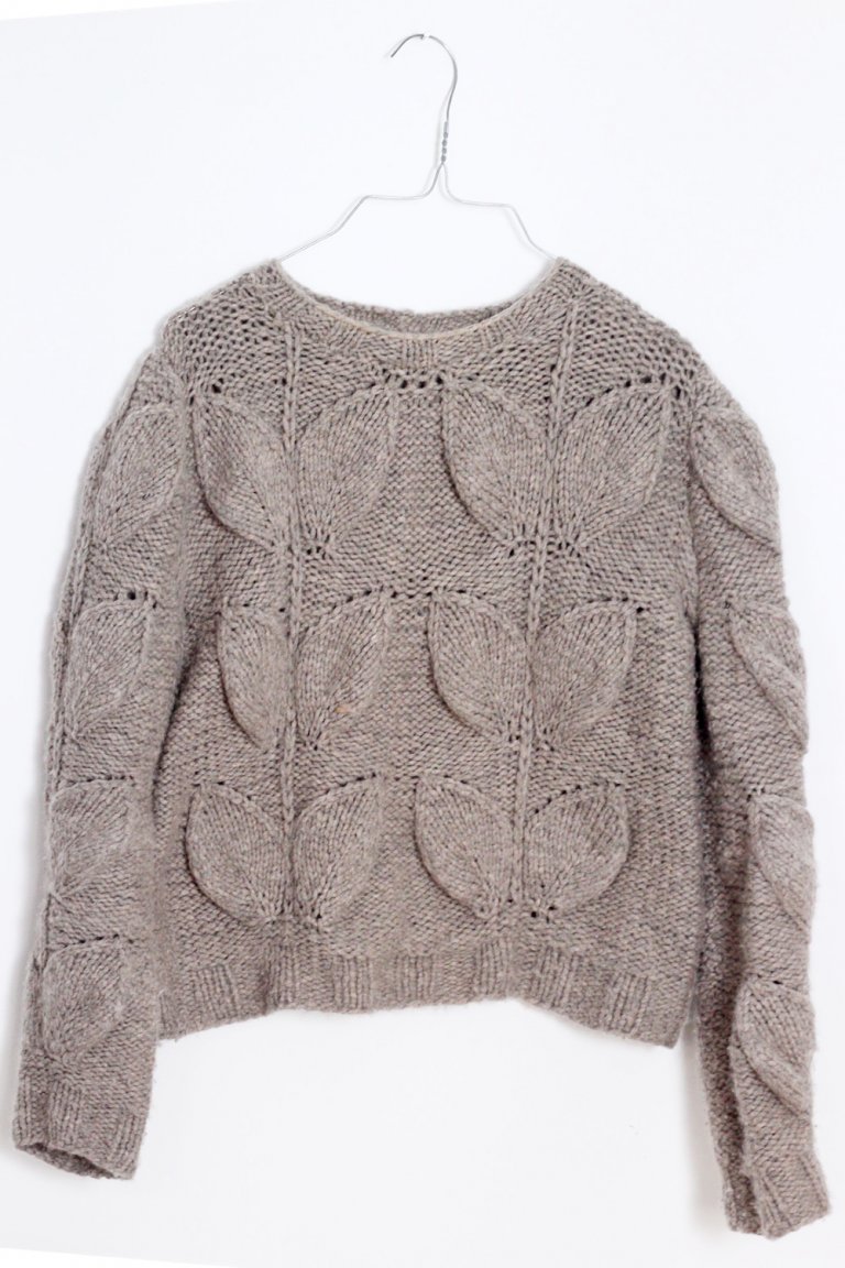 Designer Pullover mit Zopfmuster stricken: Komplette Anleitung